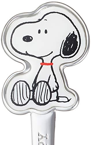 Peanuts 613046 Snoopy Sitting Stainless Steel Spoon, Silver