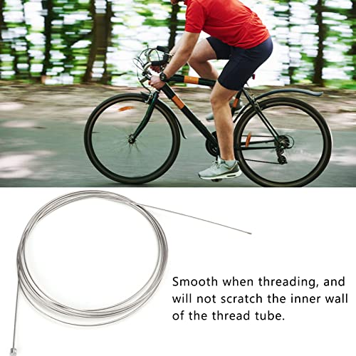 Demeras Bike Derailleur Cable, Anti Rust Stainless Steel Bicycle Wire Electric Welding for Road Bike Accessories