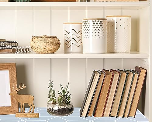 Shelf Liners for Kitchen Cabinets 11 Inch Wide X 20 Ft Non Adhesive Cabinet Drawer Liners Non Slip Clear Waterproof Closet Wire Pantry Shelves Liner Fridge Cupboard Mat for Kitchen Bathroom
