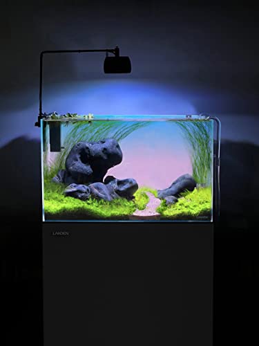 LANDEN HYDROLIT 35 RGB LED Aquarium Light for Freshwater- Full Spectrum Lighting with Adjustable BrightnessWith Controller(Light with Mount Kits only)