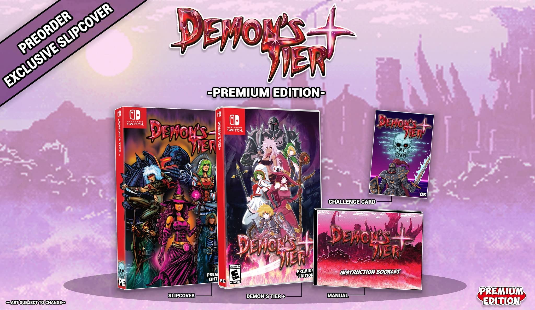 Demon's Tier+ - Premium Edition #3 - Nintendo Switch