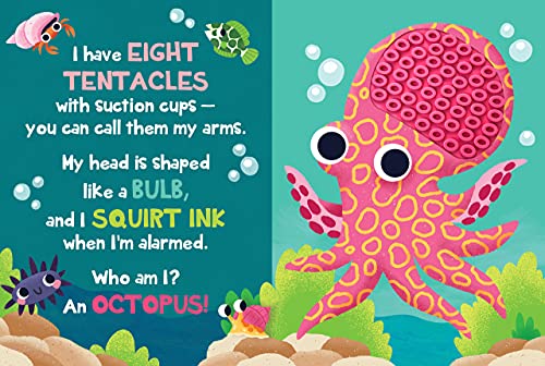 Under the Sea - Silicone Touch and Feel Board Book - Sensory Board Book