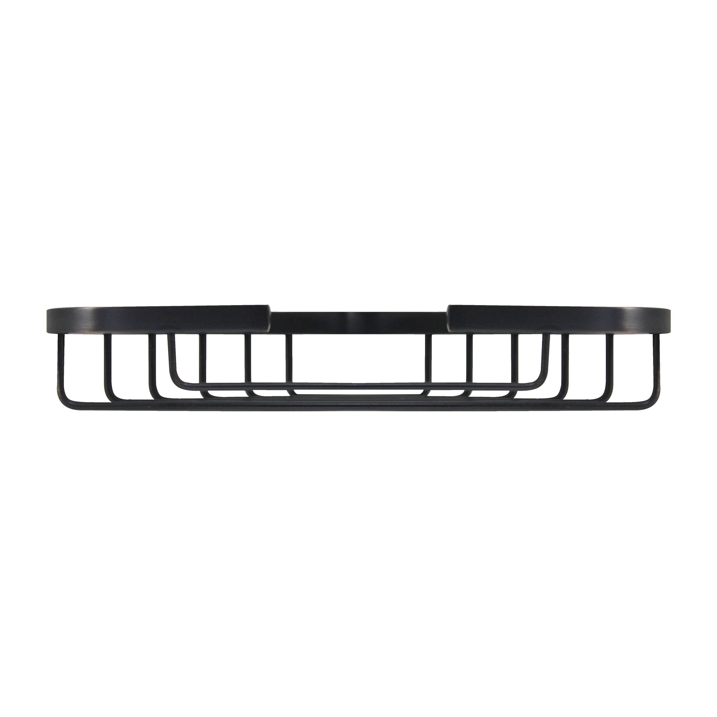 MODONA Stainless Steel (SS304) Corner Soap Basket - Rubbed Bronze - 5 Year Warrantee