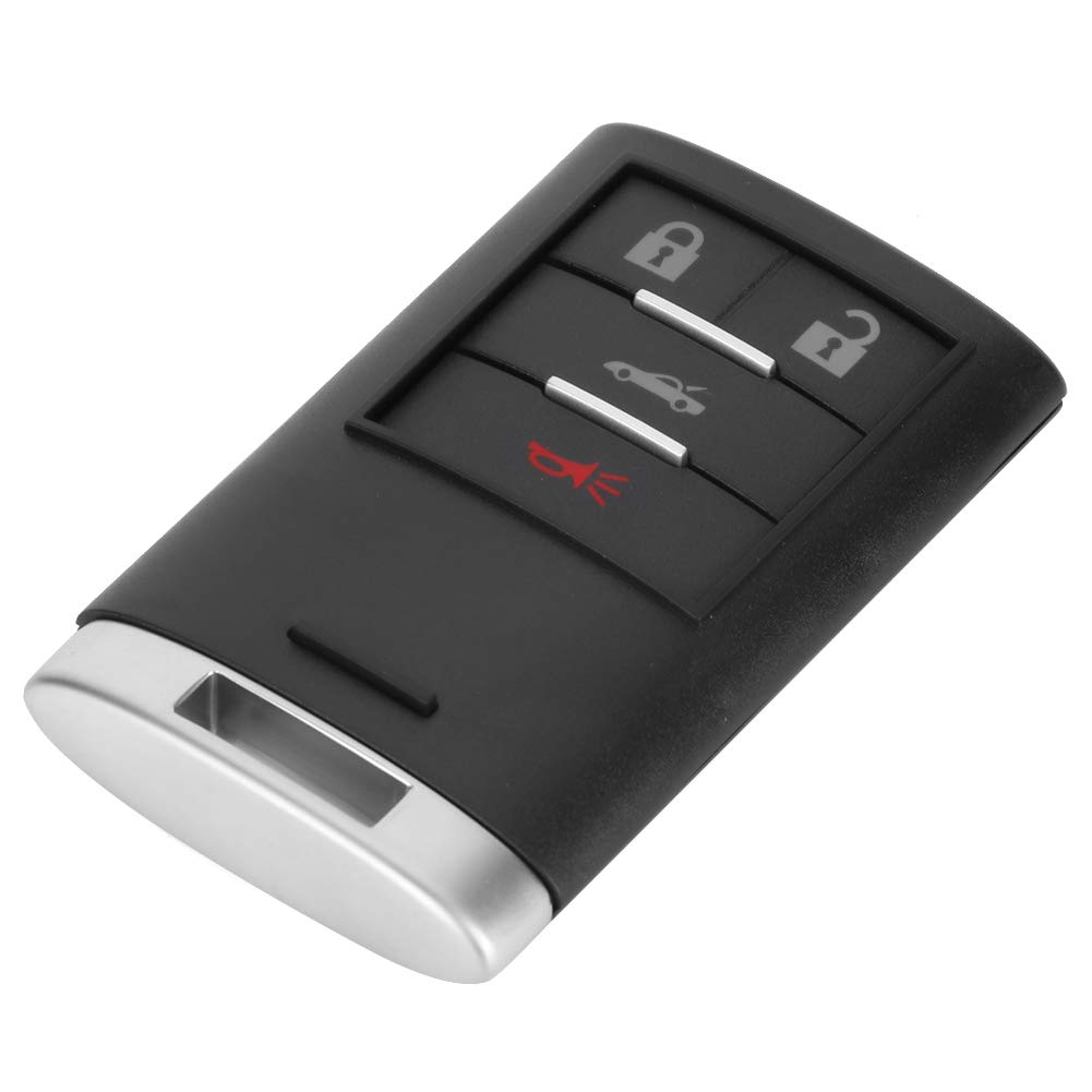 Durable Textured 4 Button Car Remote Key Shell Fit For Corvette 2008 2009 2010 2011 2012 2013, Xlr 2008 2009 Corvette Fob 2012 2008 Corvette Car Keys