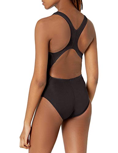 TYR Women's Standard Durafast Elite Maxfit Swimsuit, Black, Size 36