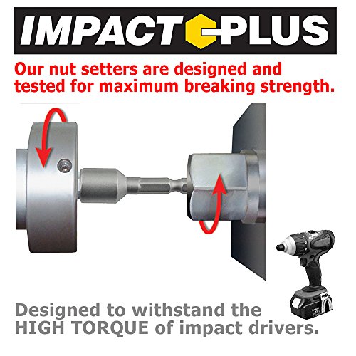 IVY Classic 44712 3-5/8" Slotted Sidewalk Driver, Impact Plus, 1/Card