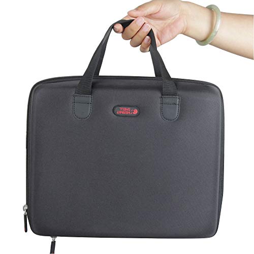 Hermitshell Hard Travel Case for DEWALT DCC020IB 20V Max Inflator (Case for Inflator + Battery Pack, Black)