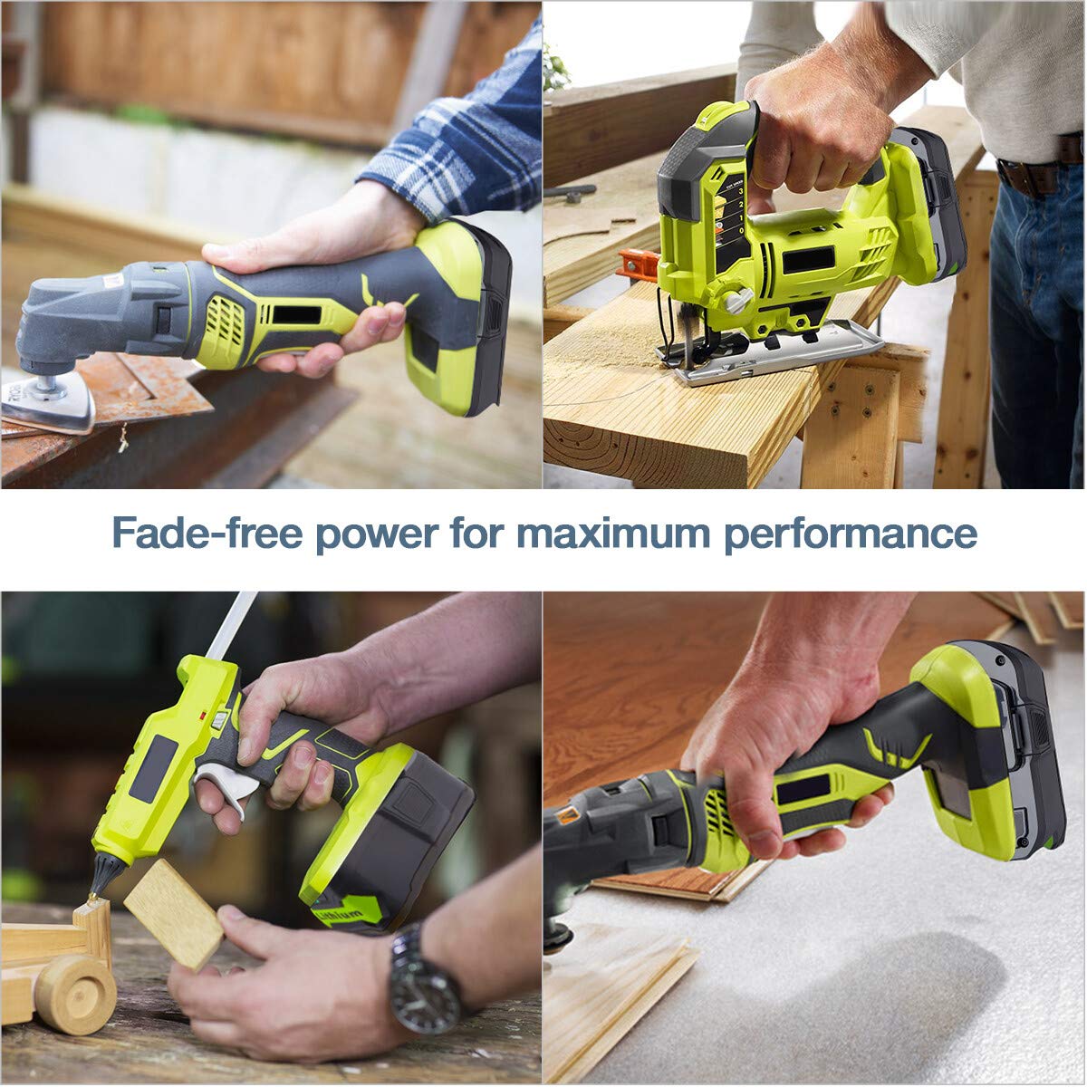 Dutyone 2 Pack 6000mAh Replacement Battery Compatible with Ryobi 18V ONE+ Plus P102 P103 P104 P105 P107 P108 P109 P122 Cordless Power Tools 18 Volt Lithium ion Battery