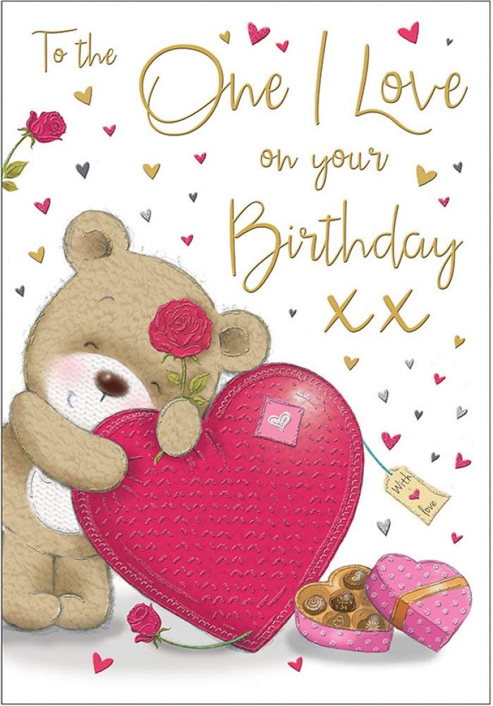 Regal Publishing Birthday Card One I Love - 9 x 6 inches -