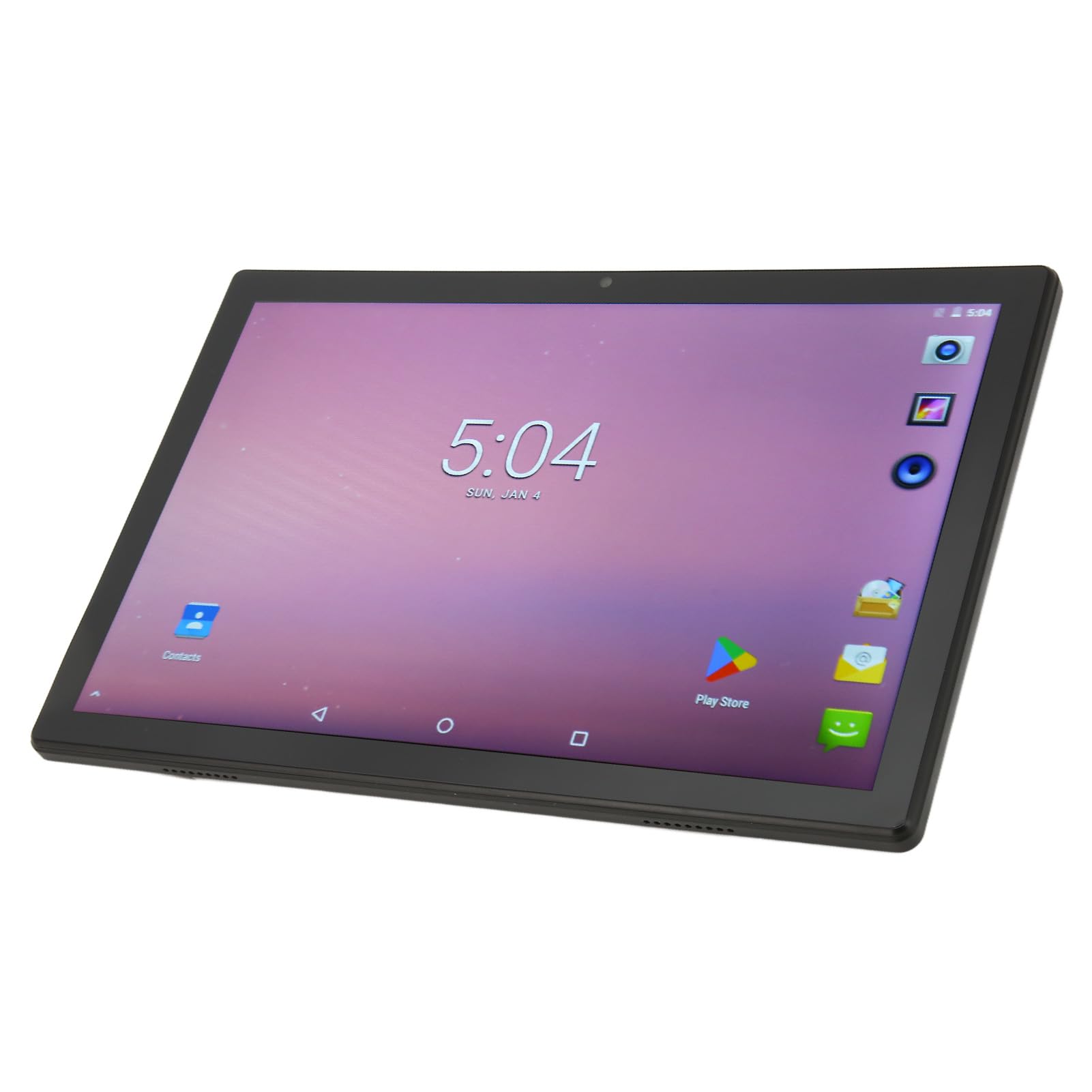 DAUZ Tablet PC, 10.1in LCD Aluminium Alloy Octa Core CPU Office Tablet for Family (US Plug)