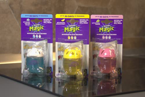 Mister Magic Refrigerator Odor Absorber | Fridge Freshener |Vinegar|1 Pack