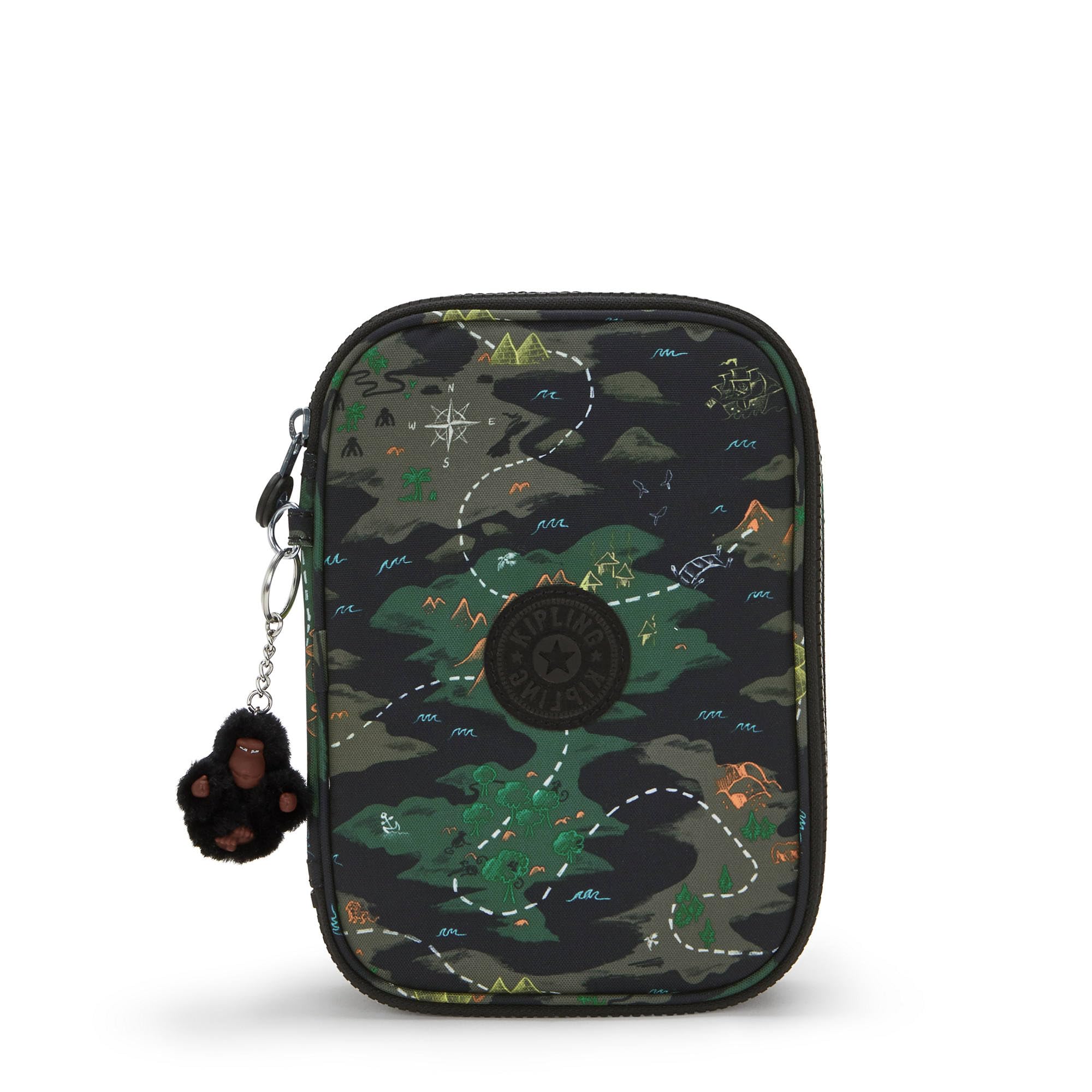 Kipling Women's 100 Pens Printed Case, Organize Accessories, Art Supplies, Makeup, Travel Organizer