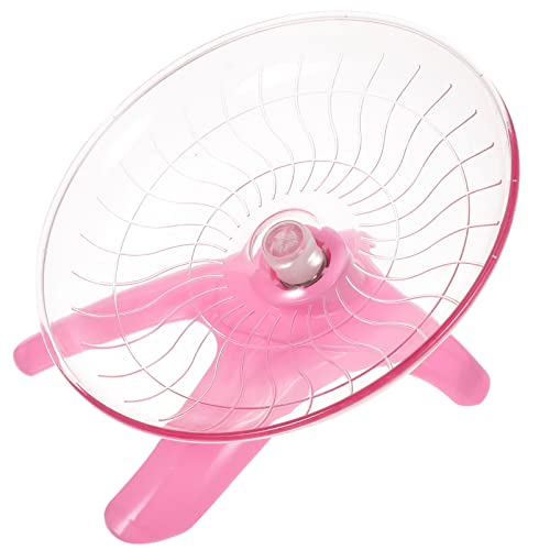 Mipcase Small Animal Exercise Wheels Hamster Wheels, Hamster Silent Chinchilla Wheel Household Rat Wheel Hedgehog Wheel Flying Saucer, Hamster Hamster Wheel