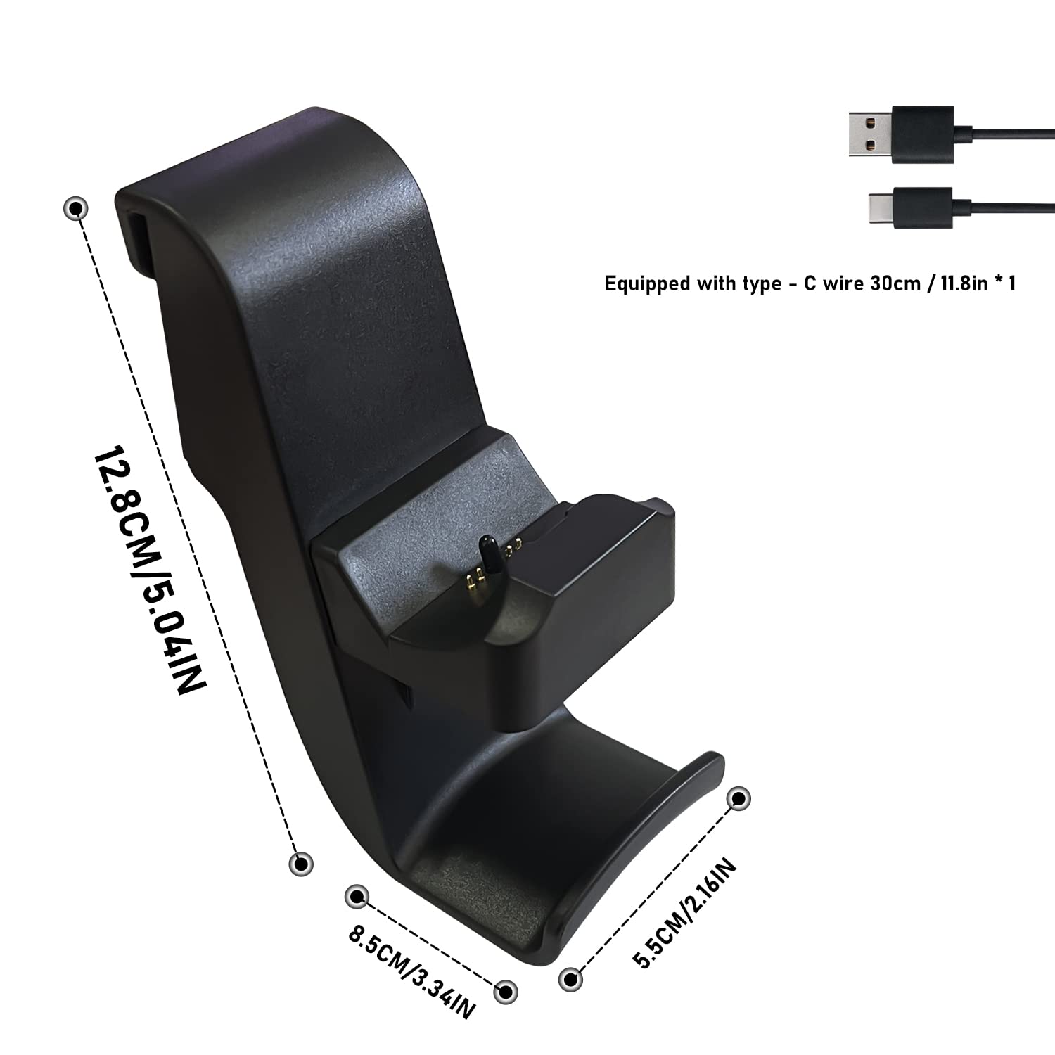 Depointer Life Controller Charger Holder, Game Controller & Headset Stand for PS5,Controller Suspended Charging Stand,Host suspension bracket, Portable controller earphone storage rack