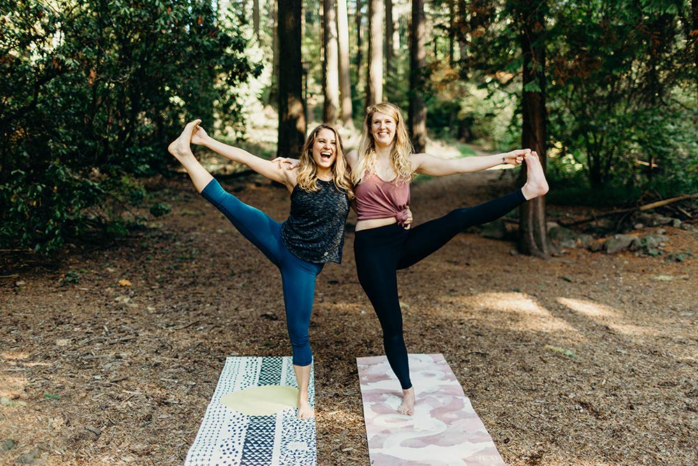 YETI YOGA - The Bowie Yoga Mat - Eco-Friendly, Premium Non-Slip, Durable, Non-Toxic Exercise and Fitness Mats