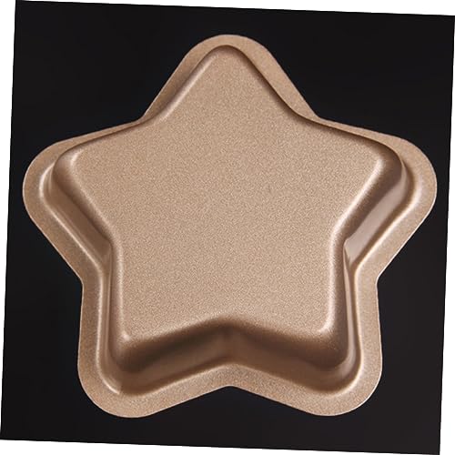 ifundom 3 pcs Baking Tool Steel Loaf Pan star nonstick bakeware carbon steel baking pan Muffin Pans pizza pan Non-Stick Baking Pan baking mold pan Toast circle stencil cake oven