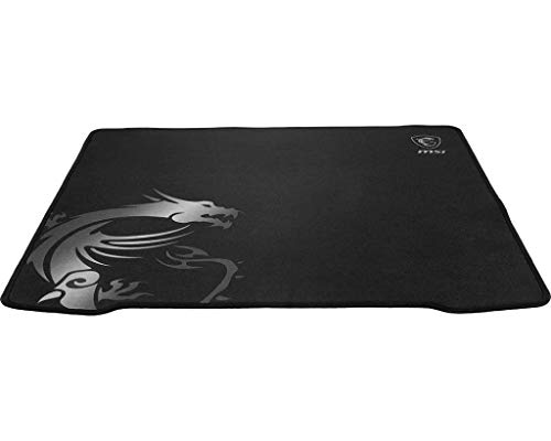 MSI Ultra-Smooth Low-Friction Textile Surface Natural Rubber Base Extra Soft Comfortable Touch Anti-Slip Gaming Mouse Pad (Agility GD30)