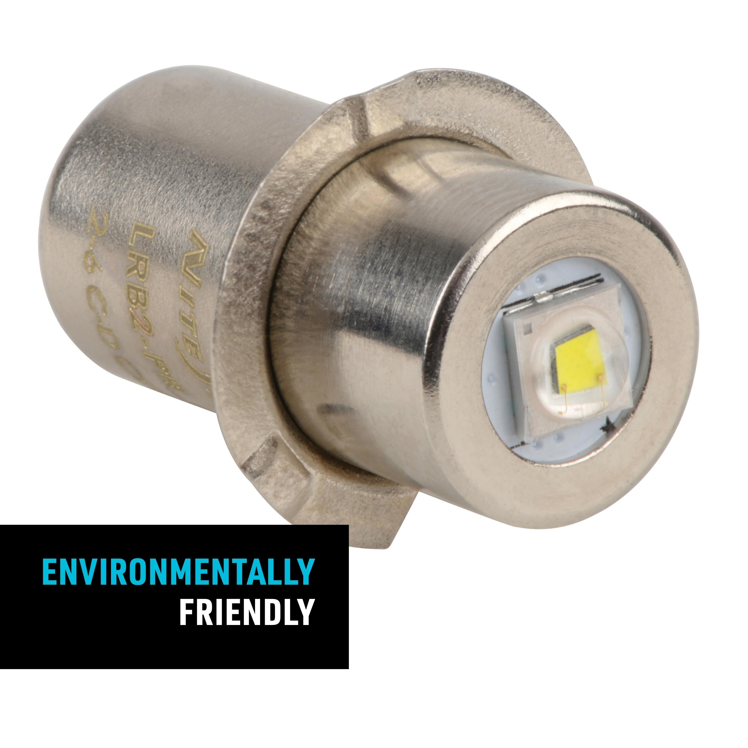 Nite Ize LED Upgrade - LED Bulb Kit for Flashlights - 55 Lumen Flashlight - 100,000 Hour Lifespan - Compatible for Most C or D Cell Flashlights