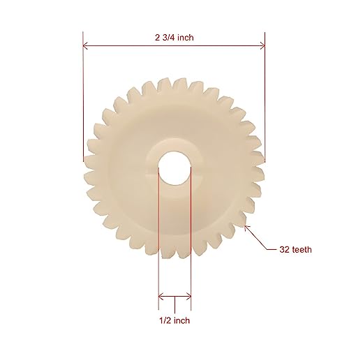 The ROP Shop | Garage Door Opener Drive Gear 32 Teeth for Sears Craftsman 139539511, 13953954
