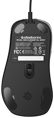 SteelSeries Rival 300, Optical Gaming Mouse - Gunmetal Grey