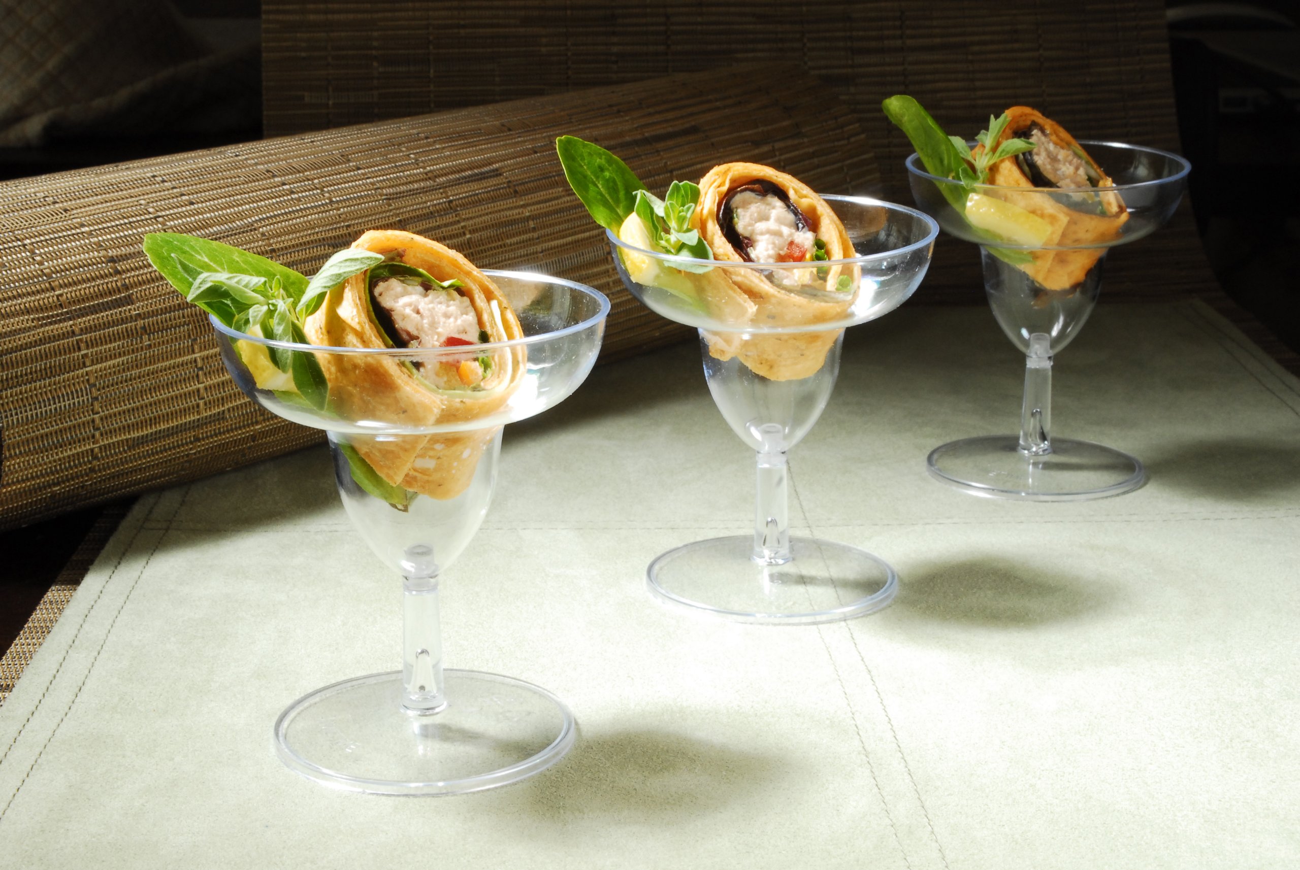 Fineline Settings Tiny Temptations Clear Two Piece 2 Oz. Tiny Toasts-Margarita Glass 120 Pieces