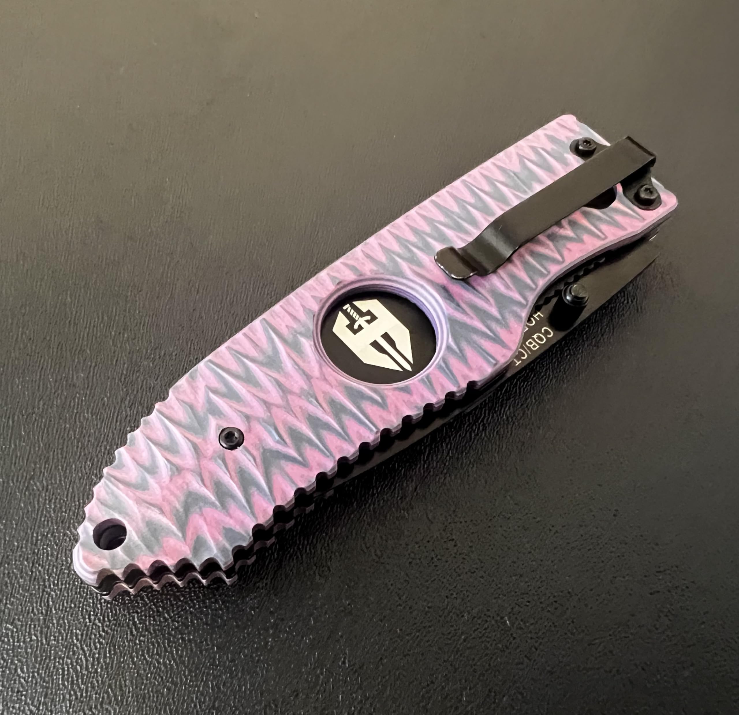 Hoffner Knives "Snap Folding Knife with 3.5 Inch VG10 Japanese High Chromium Stainless Super Steel Blade. HRC60