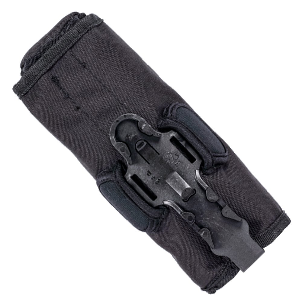 dom Monkii Wedge V - Water Repellent Bike Frame Tool Bag for Cycling, Black