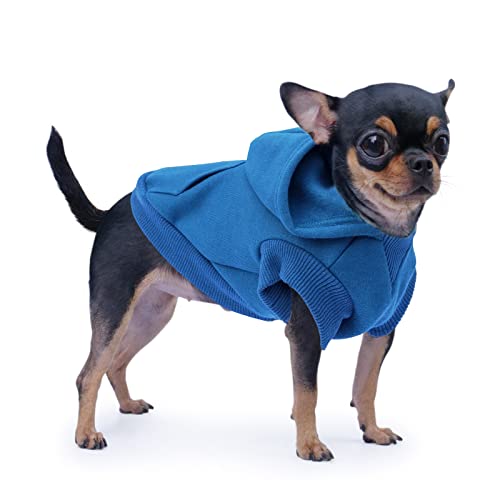 πππ πππππππ Frienperro Dog Clothes for Small Dogs Girl Boy, 100% Cotton Small Dog Hoodie, Chihuahua Clothes Pet Cat Winter Warm Sweatshirt Sweater, Teacup Yorkie Puppy Clothing Coat Costume
