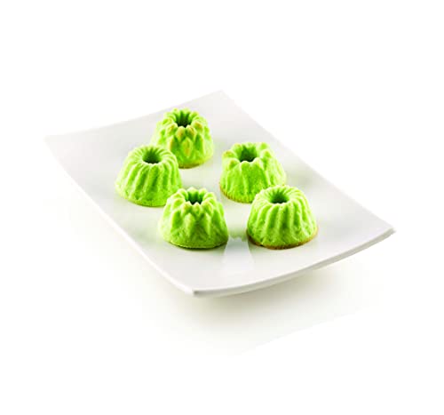 Silikomart Silicone Fancy and Function Bakeware Collection Minis Cake Pan, Fantasy, Assorted