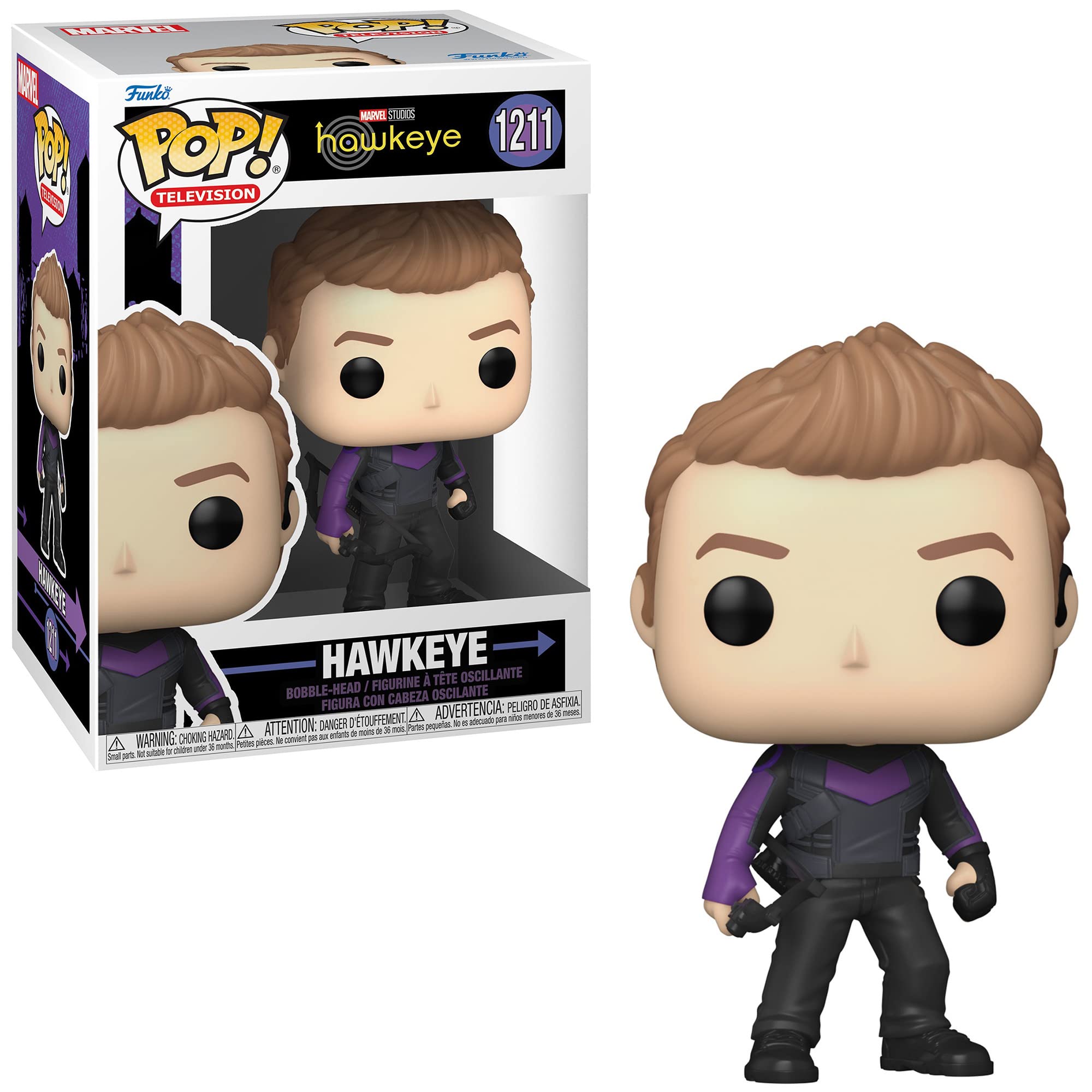 Funko Pop! TV: Marvel - Hawkeye Collectors Set - 4 Figure Set Includes: Hawkeye, Kate Bishop with Lucky The Pizza Dog, Maya Lopez, and Yelena (with Possible Chase Variant)