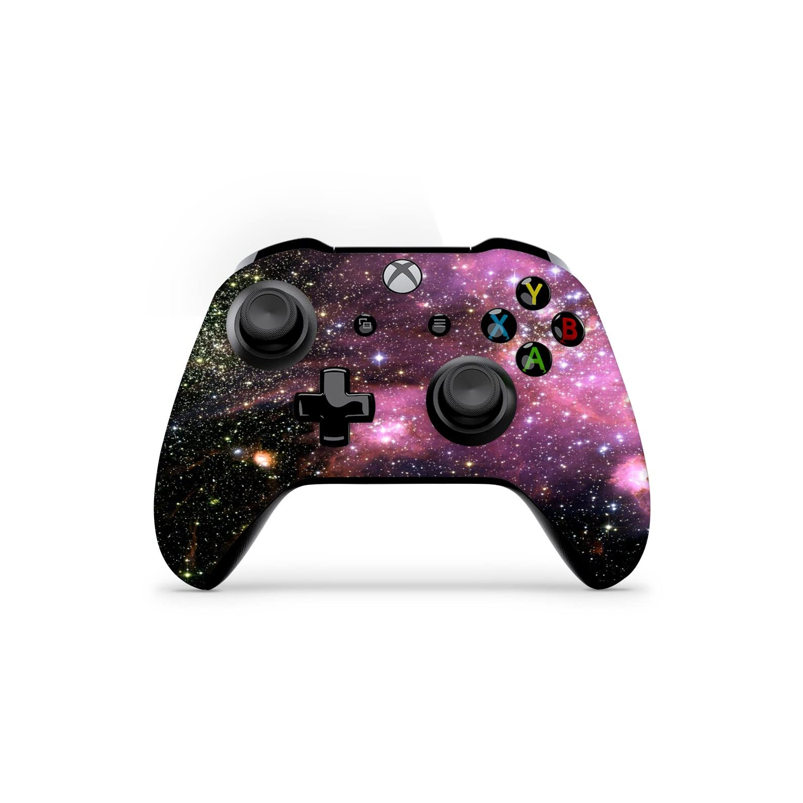 ZOOMHITSKINS Controller Skin Compatible with X1 S and X1 X, Vinyl Sticker Technology, Space Cosmos Universe Galaxy Black Star, Durable, Bubble-Free, Goo-Free, 1 Skin, Made in The USA