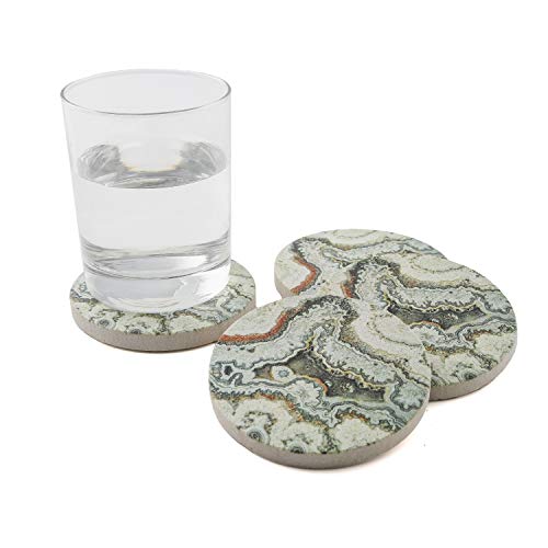 Thirstystone Beauty of the Earth Sandstone Coasters without Holder Set of 4
