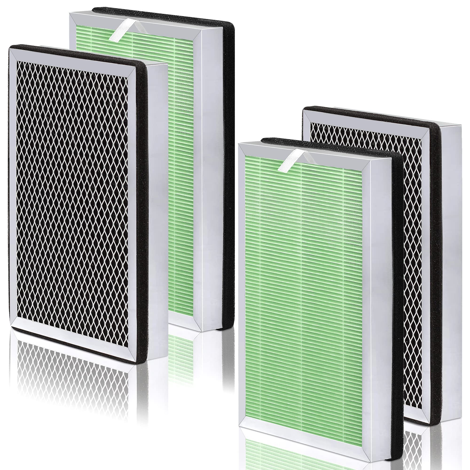 Zouhwaso MA Series 25 Replacement Filter compatible with MA Series 25 Air Purifier Filter Replacement, 3-in-1 Composite Filter with H13 True HEPA, Activated Carbon and Pre-filter, Pack of 6