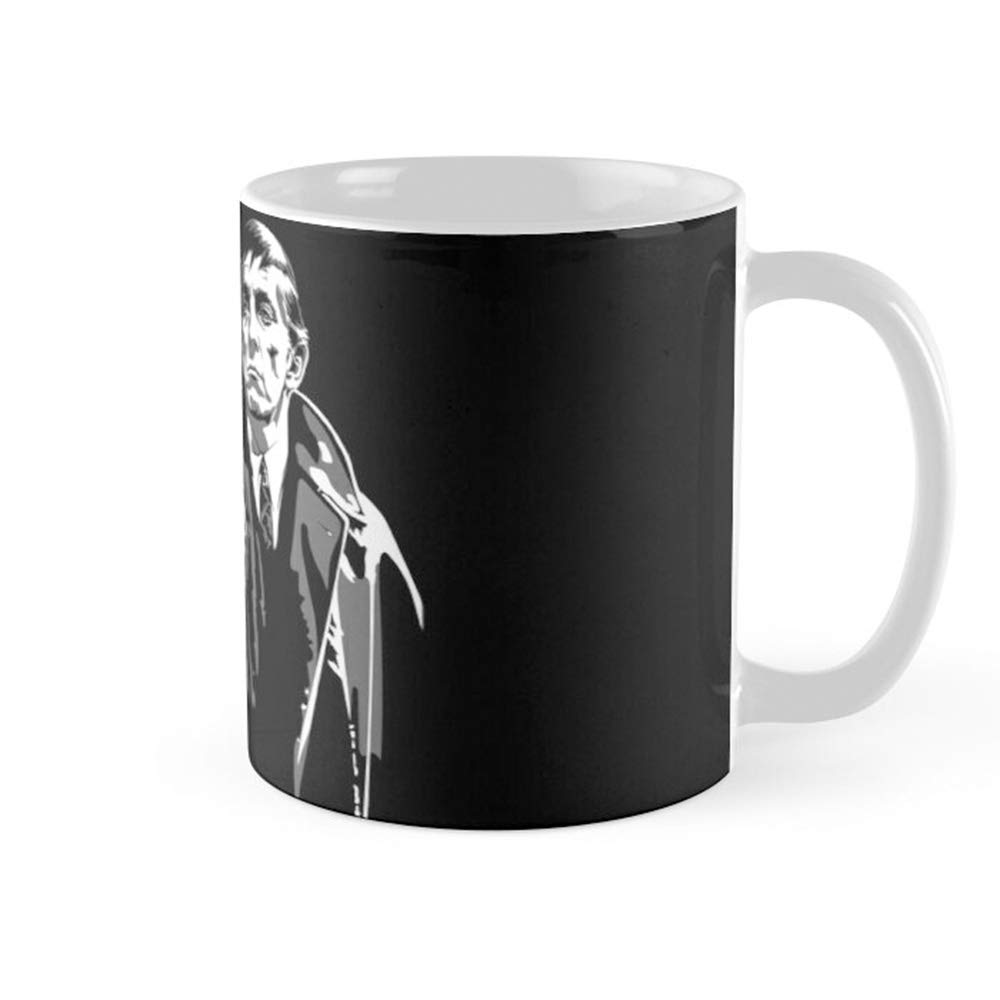 CYOIDAI Dark Shadows Barnabas Collins Coffee Mug 11oz Ceramic Tea Cups