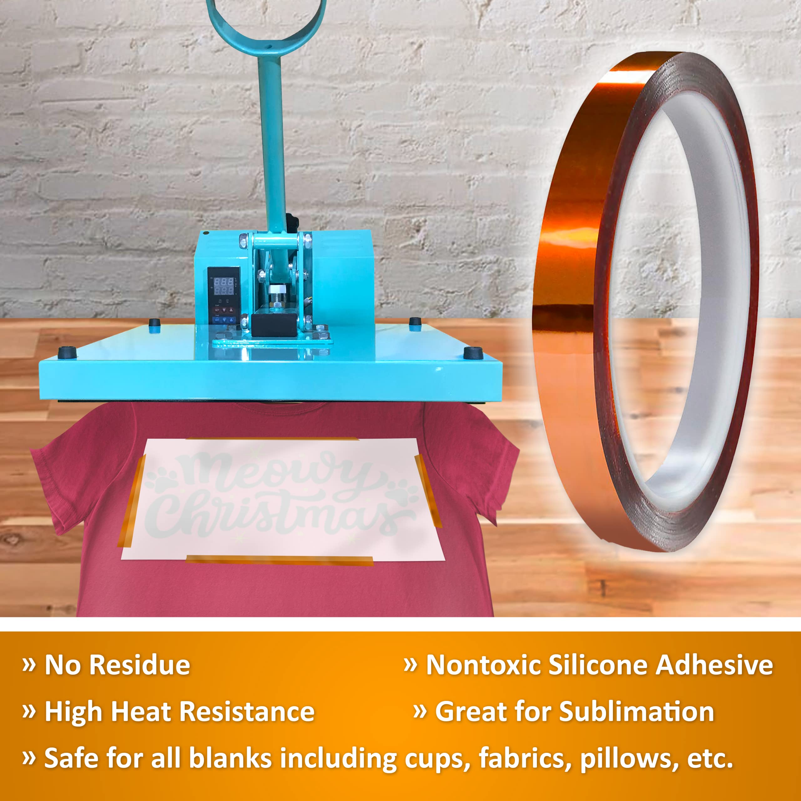 Sawgrass Easysubli CMYK Ink Set SG500 & SG1000 with Bonus 4 Rolls of 1" ProSub Heat Resistant Tape