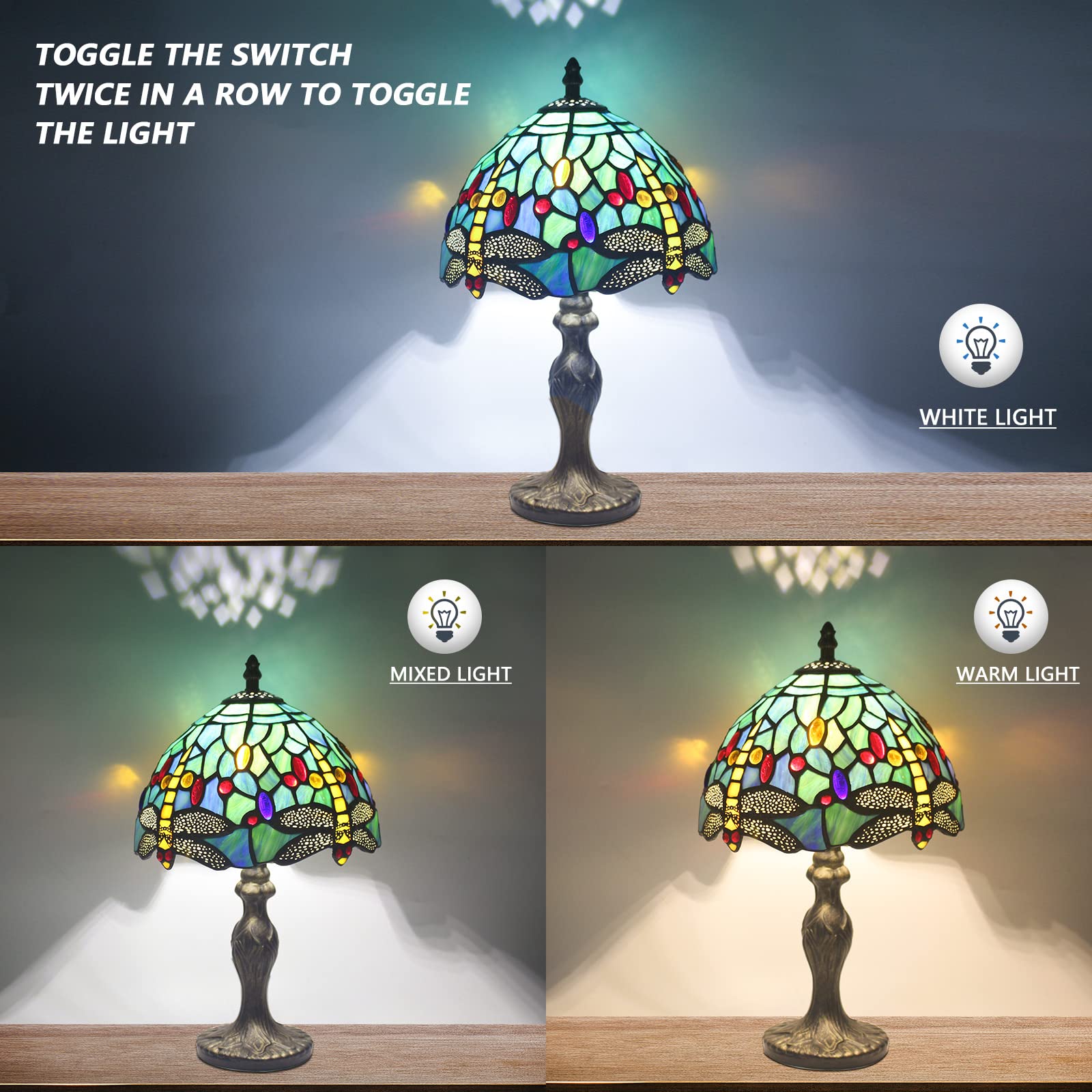 MIAOKE E26/E27 3 Way LED Bulb,10W 3 Light Mode Dimmable，900Lumen Light Bulb，Can Reduce Energy Consumption by 90%，Spiral Light Bulbs are Suitable for Bathroom，Ceiling Fan and Outdoor（4 Pack）