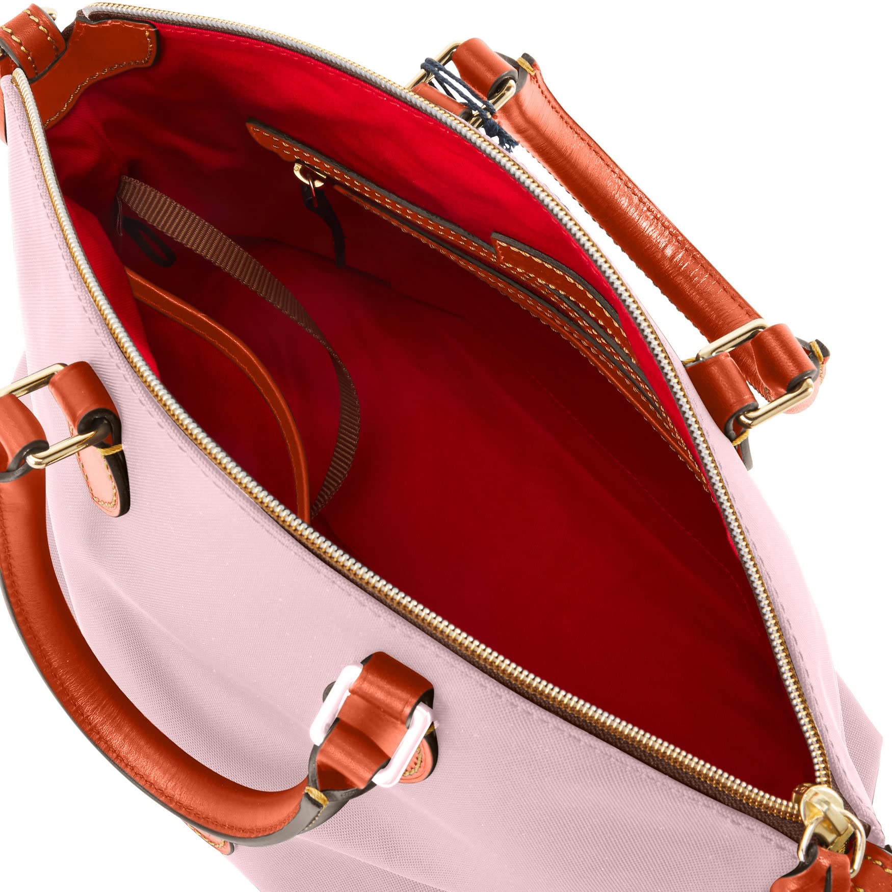 Dooney & Bourke Handbag, Nylon Satchel - Light Pink