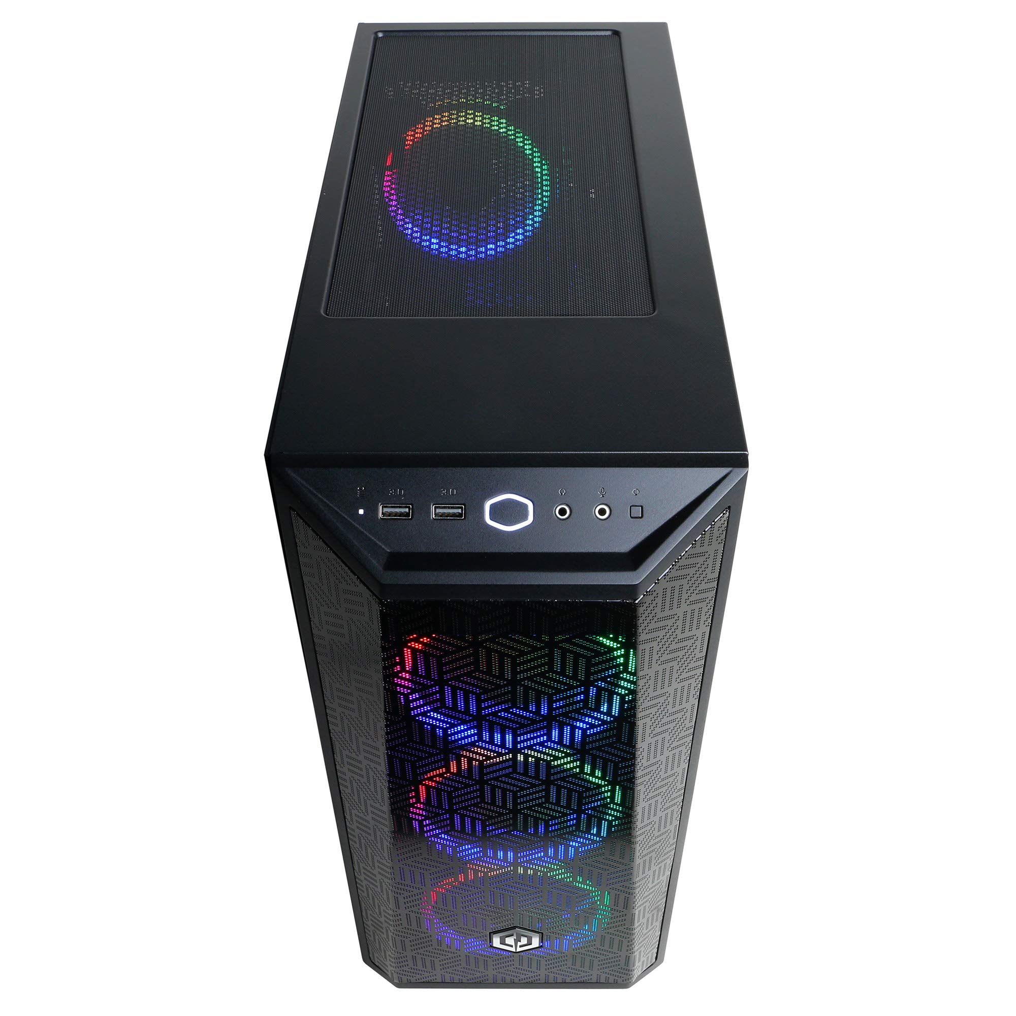 CyberpowerPC Gamer Xtreme VR Gaming PC, Intel Core i5-13400F 2.5GHz, GeForce RTX 4060 8GB, 16GB DDR5, 2TB NVMe SSD, Wi-Fi Ready & Windows 11 Home (GXiVR8060A18),Black