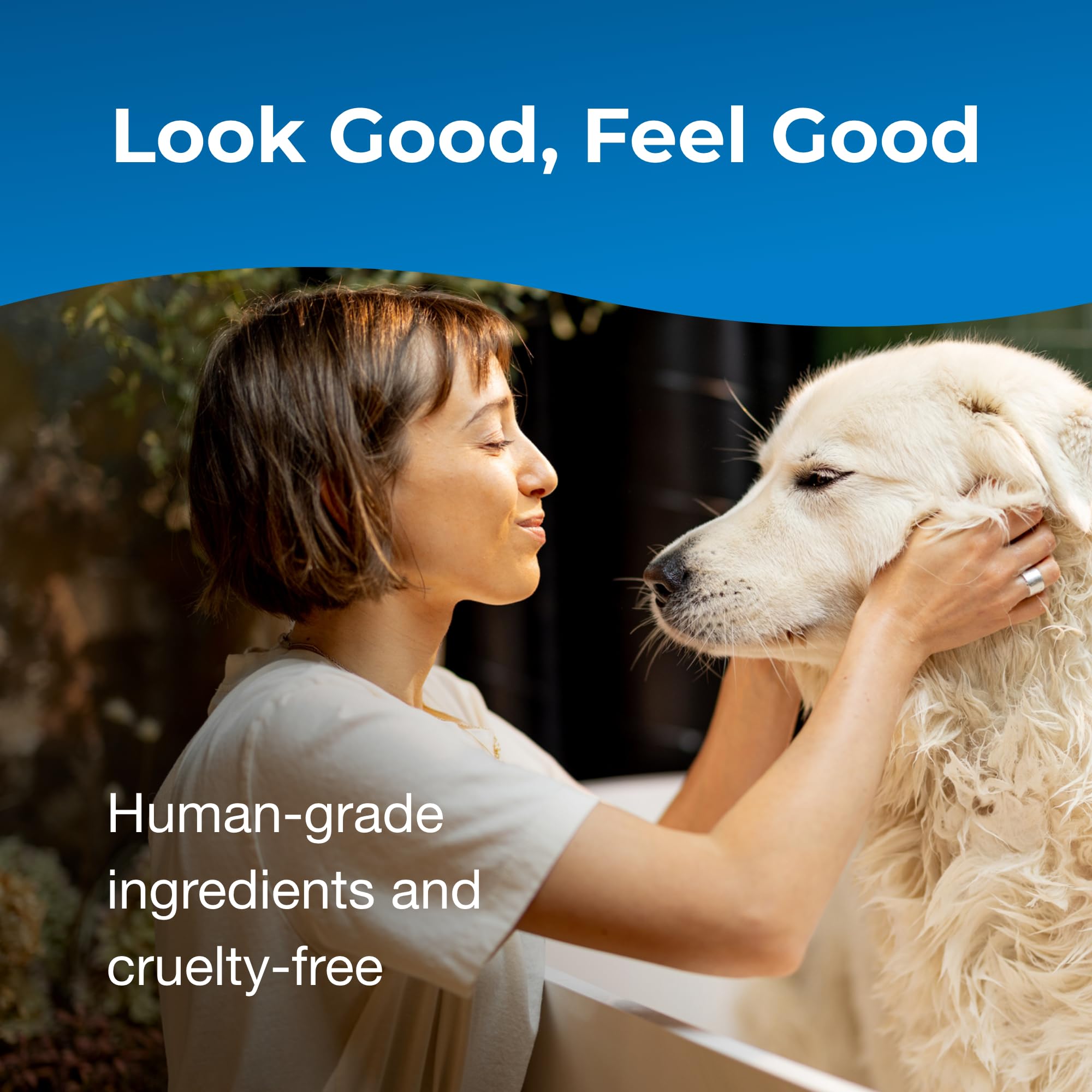 Pet-Ag Fresh ’n Clean Scented Creme Rinse, Classic Fresh Scent (15:1 Concentrate) - 1 Gallon - Conditions Coat and Moisturizes Skin with Vitamin E & Aloe Vera - Soap Free