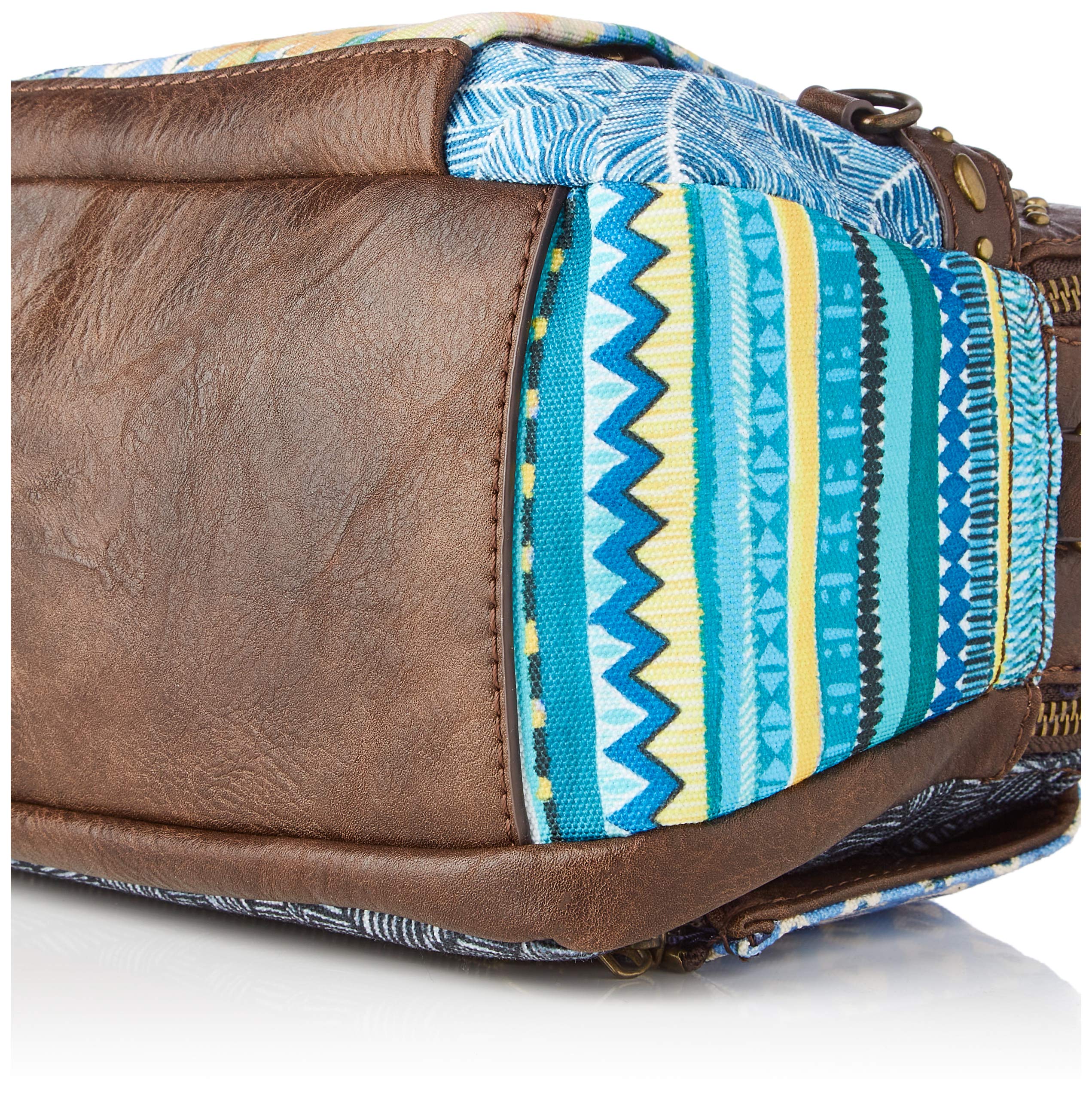 Desigual Women's Fabric Hand Bag, Blue, U