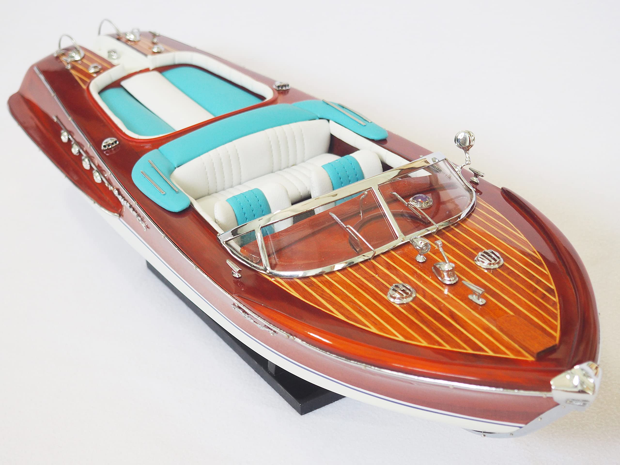 Riva AQUARAMA Wood Boat Model 21" (53 cm) Fully Assembled