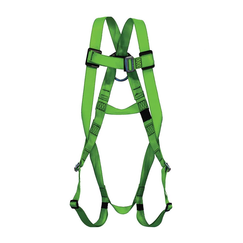 Peakworks Fall Protection Contractor Roofers Kit, with 3' Shock-Absorbing Lanyard, Double-Locking Snap Hook, 50 ft Long, 310 lbs Capacity, V8257282
