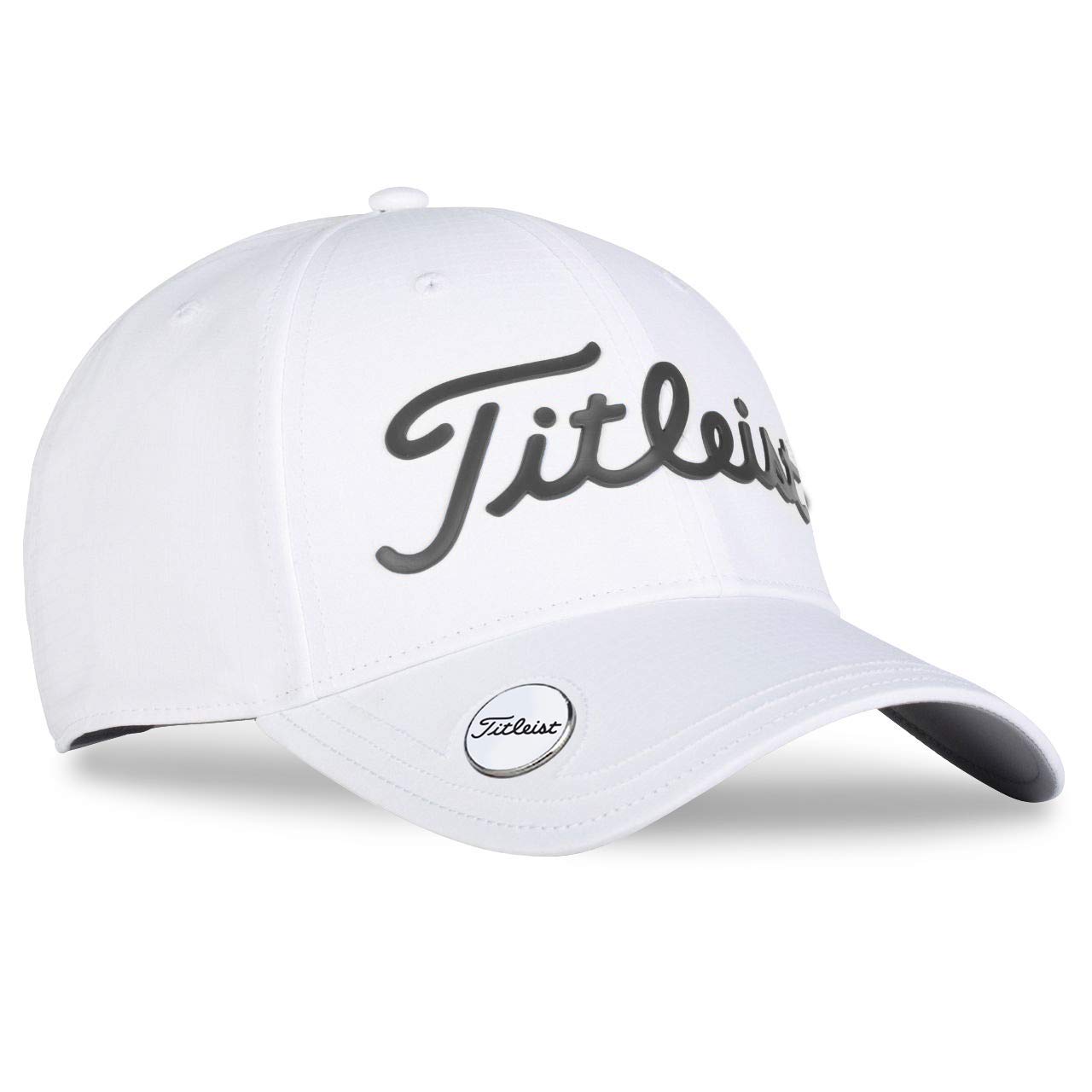 Titleist Men's Standard Hat, White/Charcoal