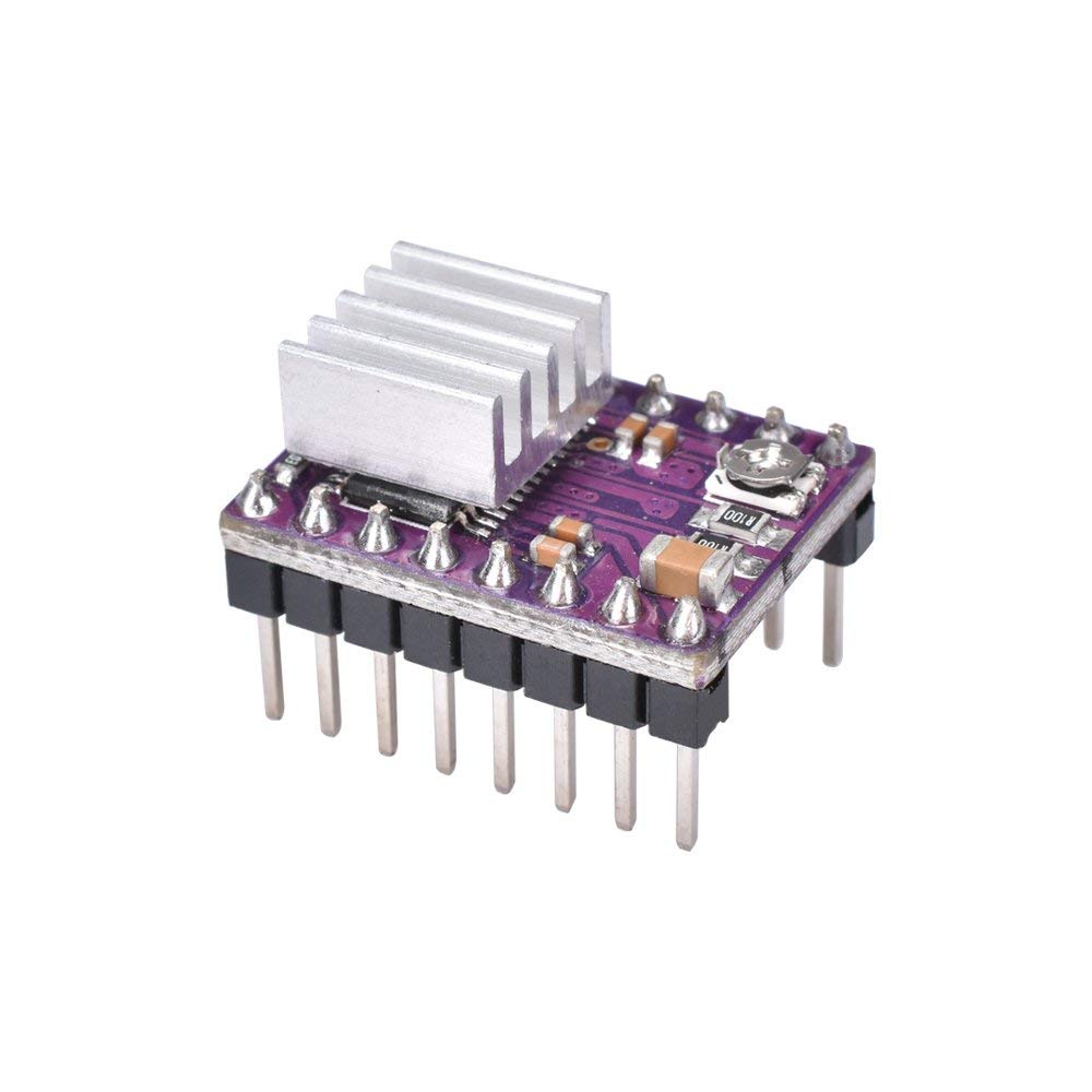 DAOKI CNC Shield V3.0 Expansion Board Kit with Board for Arduino, 4PCS DRV8825 Stepper Motor Driver and Heatsink, 10PCS Jumper Cap, USB Cable for Engraving Machine