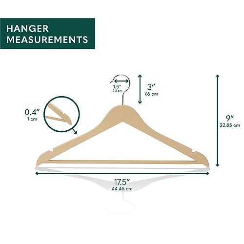Simply Green ECO-Friendly 10 Pack Hangers Made from Recycled Materials. Thin, Light and Durable. Gentle Curves for Wrinkle Prevention, Holds up to 10.5 lbs, 360-Degree Rotating Hook