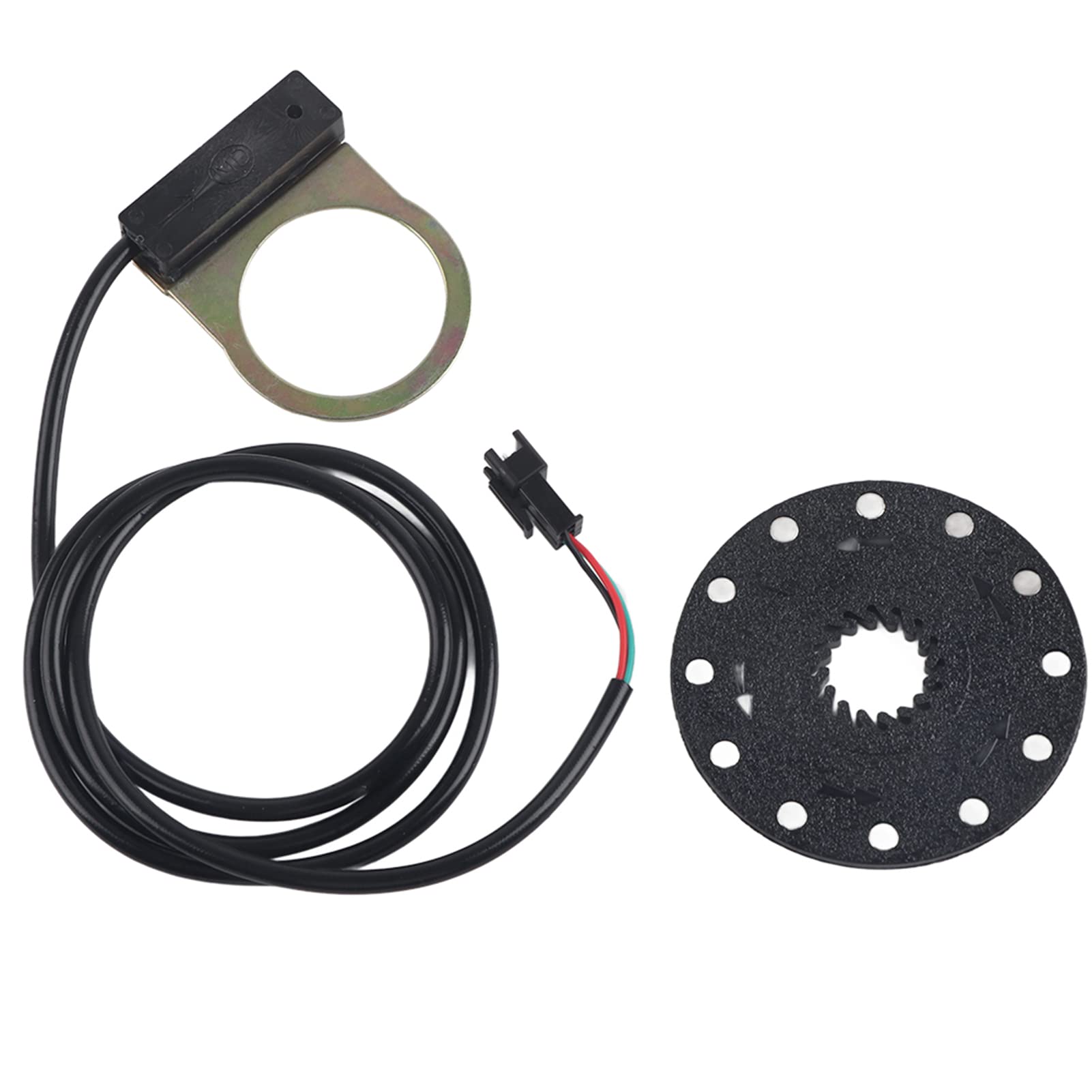 E-Bike Speed Sensor, Electric Bicycle Pedal 12 Magnets E-Bike PAS System Assistant Sensor Speed Sensor
