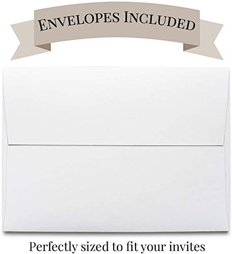 Roll On Over Cute Hedgehog Themed Birthday Party Invitations for Kids, 20 5x7 Fill In Cards with Twenty White Envelopes by AmandaCreation