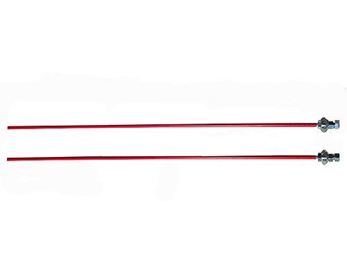 JLP 2 New Red Universal Snow Plow Blade Markers/Guides for Snowplows
