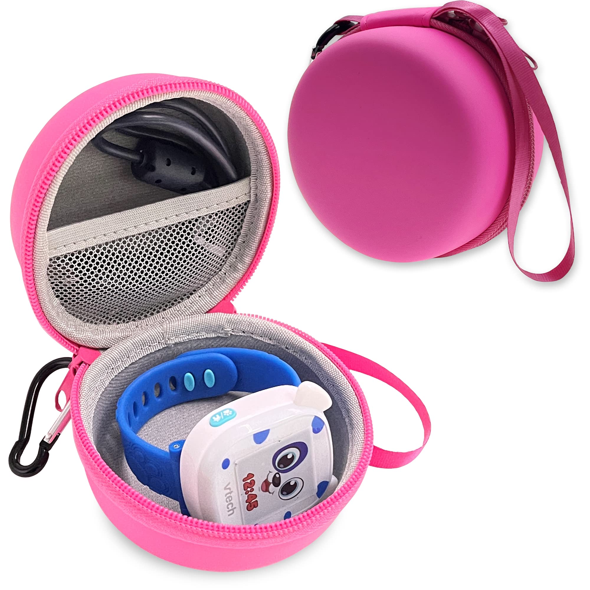 LeoTube Carrying Case for VTech My First Kidi Smartwatch (Pink)-Case Only