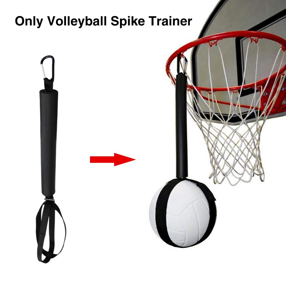 Denpetec Volleyball Practice Net Volleyball Spike Trainer Volleyball Training Equipment Length Adjustable